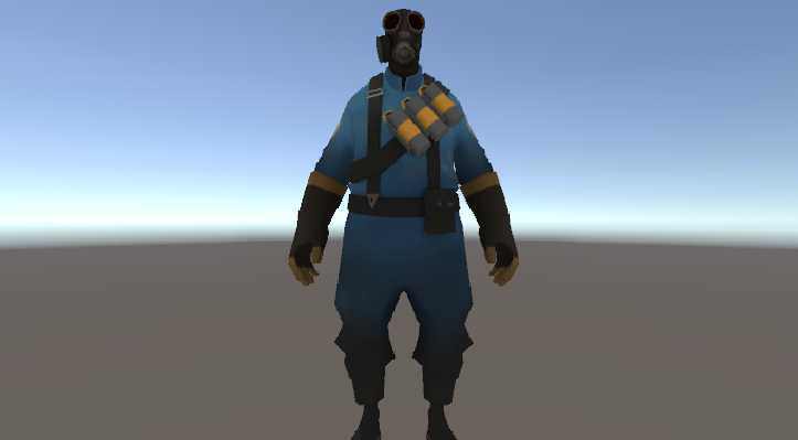 Pyro (TF2) - VRChat Supported Avatar | VRCMods