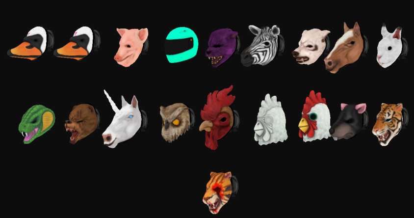 Hotline Miami Masks - VRChat Supported Avatar | VRCMods