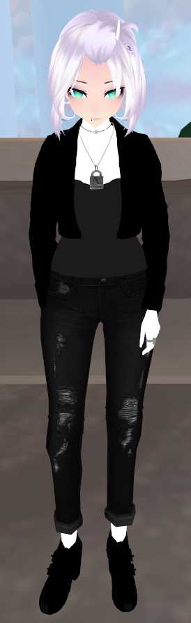 Edgy Emo Len and Rin (Full Body, 5 Gestures both... | VRCMods